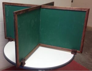 Chalkboard Tabletop Divider - Design for Independence